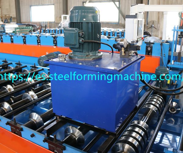 maquina para hacer calamina para techo TR4 galvanizada