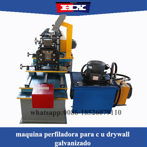 maquinas para hacer perfil u cs galvanizado omega drywall